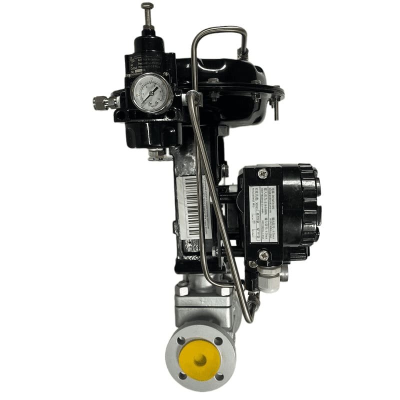 DN25 Pneumatically actuated control valve 10P11Y-DNx2516Z-L122C-C (CF8 ...