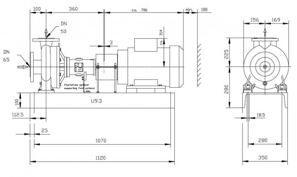 Thermal oil pump ALLWEILER NTT 50-250 / 01/224 U5A-W4 buy in BTS ...