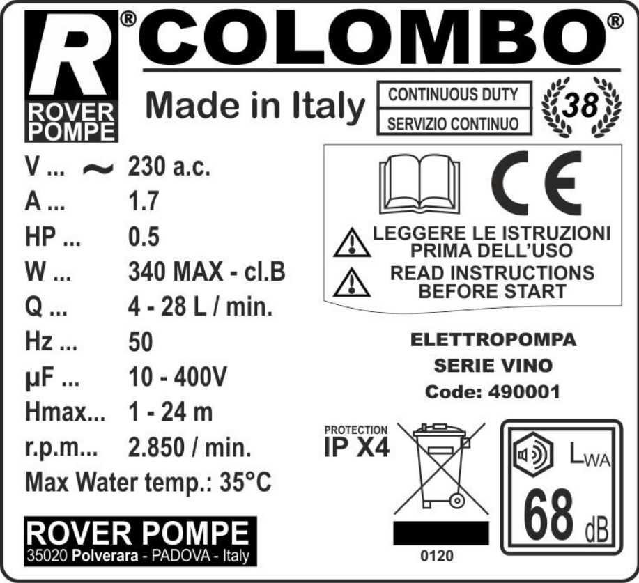 COLOMBO 12 frame filter press buy in BTS Engineering