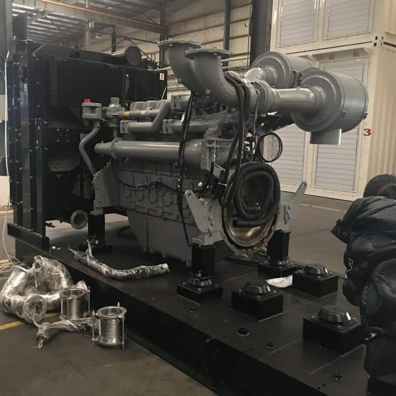 Industrial diesel generator XHYP-800GF with ATS Schneider, engine ...