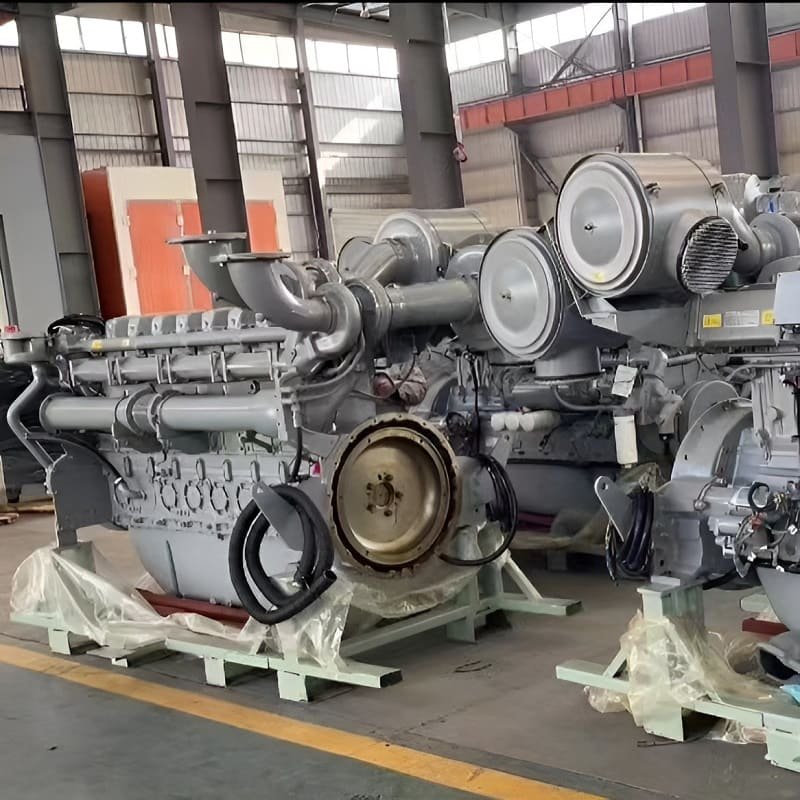 Industrial diesel generator XHYP-800GF with ATS Schneider, engine ...