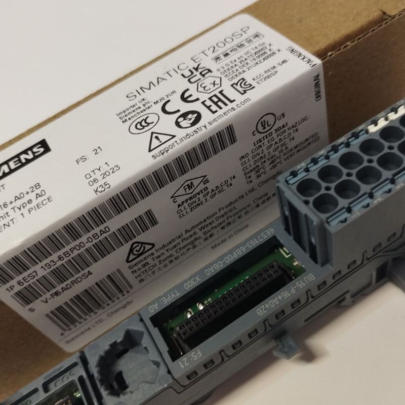 6ES7193-6BP00-0BA0, SIMATIC ET 200SP, Unidad base BU15-P16+A0+2B, BU ...