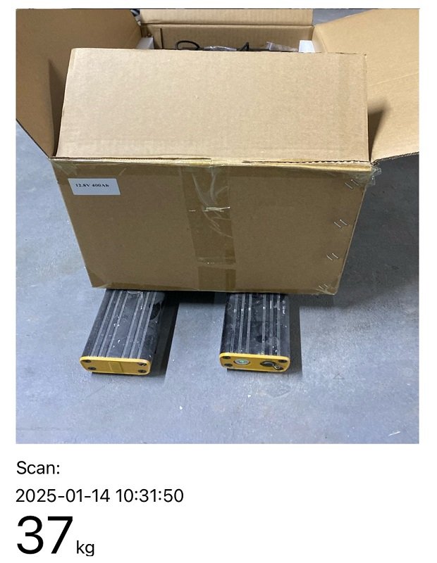 Battery CL-12,8V 400Ah, LiFePO4, LFP ABS Shell floor standing with ...