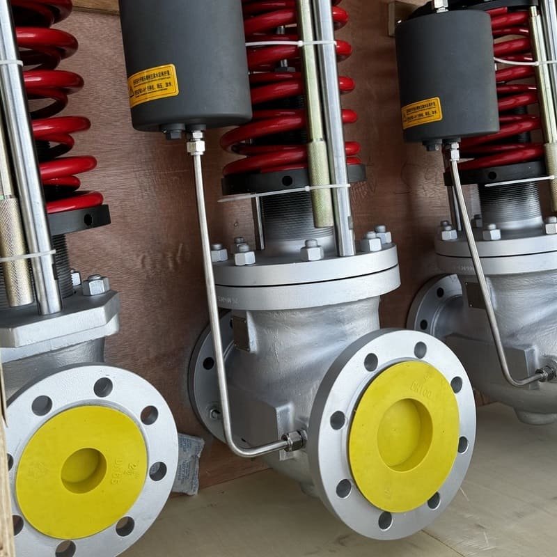 Pressure reducing valve DN100, WCB body, pressure inlet 5 bar outlet 3 ...