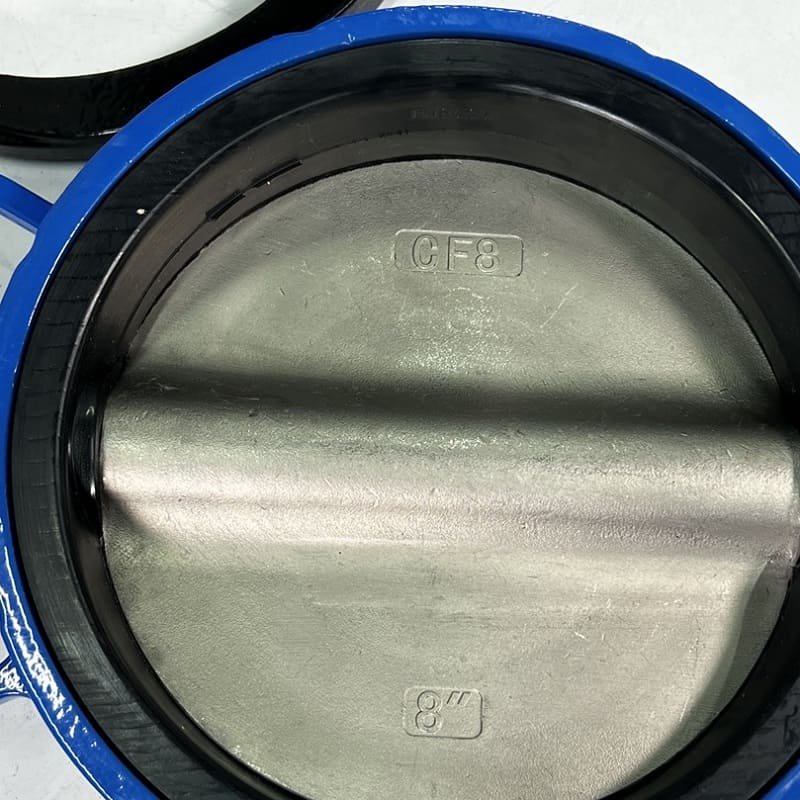PN16 DN200 Butterfly valve, cast iron body, AISI 304 disc, Seat EPDM ...