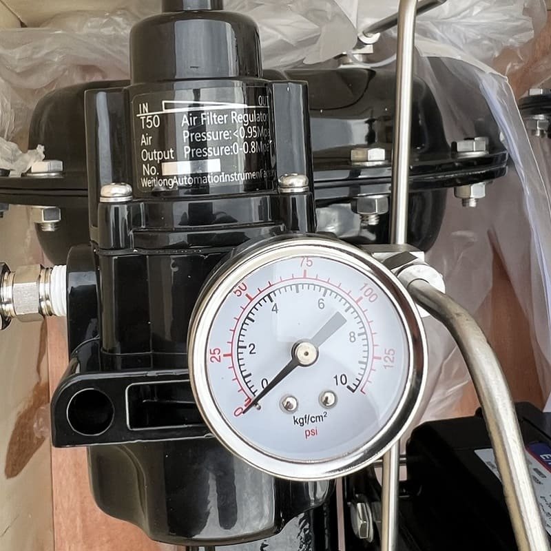 DN20 Pneumatically actuated control valve 10P11Y-DNx2016Z-L122C-C (CF8 ...