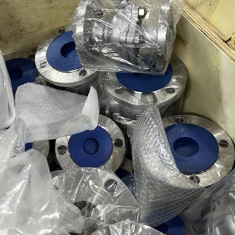 PN16 DN32 Stainless steel ball valve AISI 316, seat PTFE buy in BTS ...